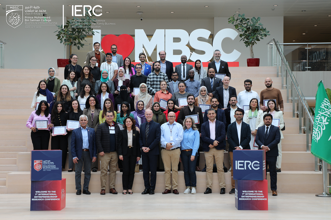 كلية الأمير محمد بن سلمان تستضيف المؤتمر الدولي لبحوث ريادة الأعمال (IERC 2025) في جدة - MBSC ...